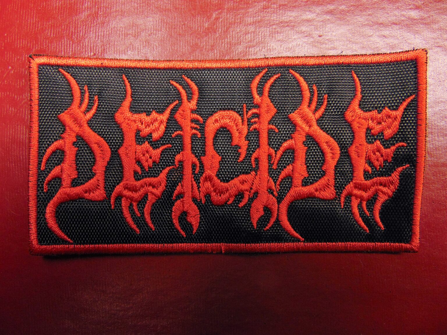 DEICIDE... Embroidered Patch (death metal) U.S.A 3791 - Metal Devastation