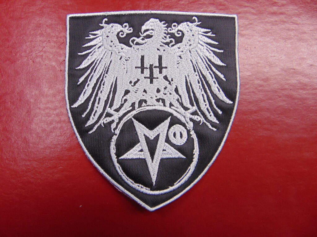 SATANIC WARMASTER... Embroidered Patch (black metal) Finland 3806 ...