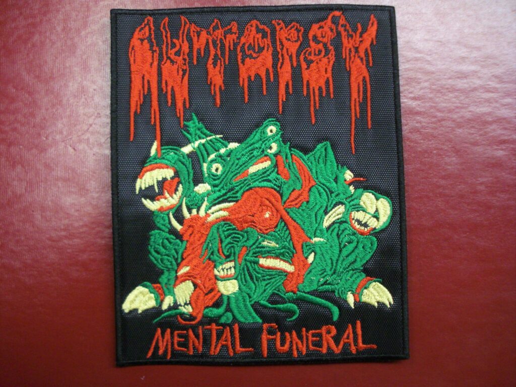 AUTOPSY Embroidered Patch (death metal) 1546 - Metal Devastation