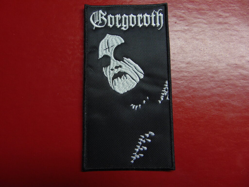 GORGOROTH Embroidered Patch (black metal) Norway 2368 - Metal Devastation