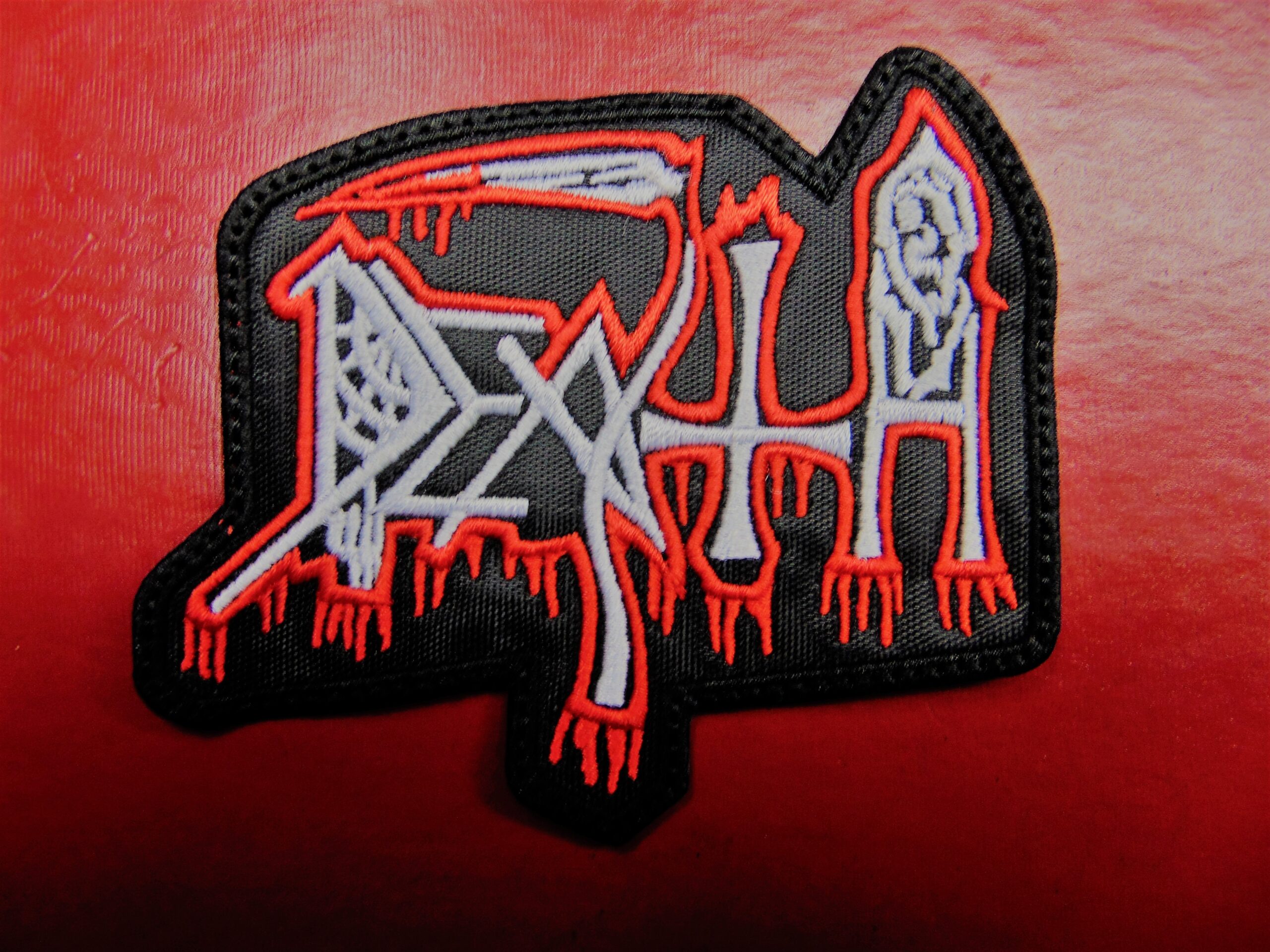 DEATH... Embroidered Patch (thrash metal) U.S.A 472* - Metal Devastation