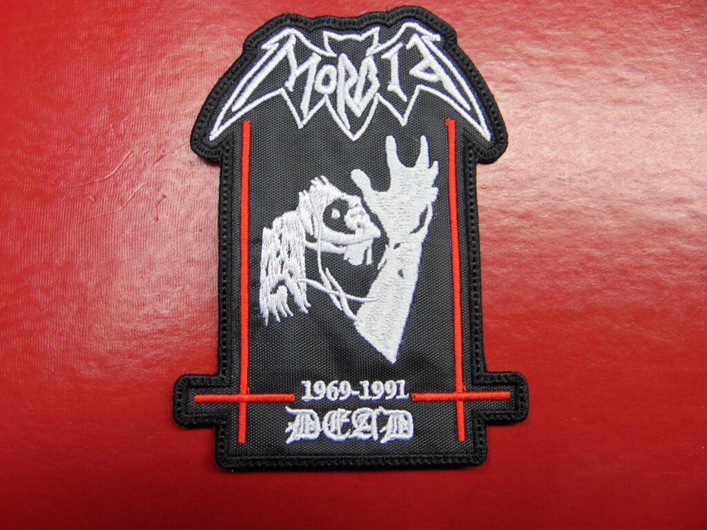 MORBID... Embroidered Patch (black metal) Sweden 2119** - Metal Devastation