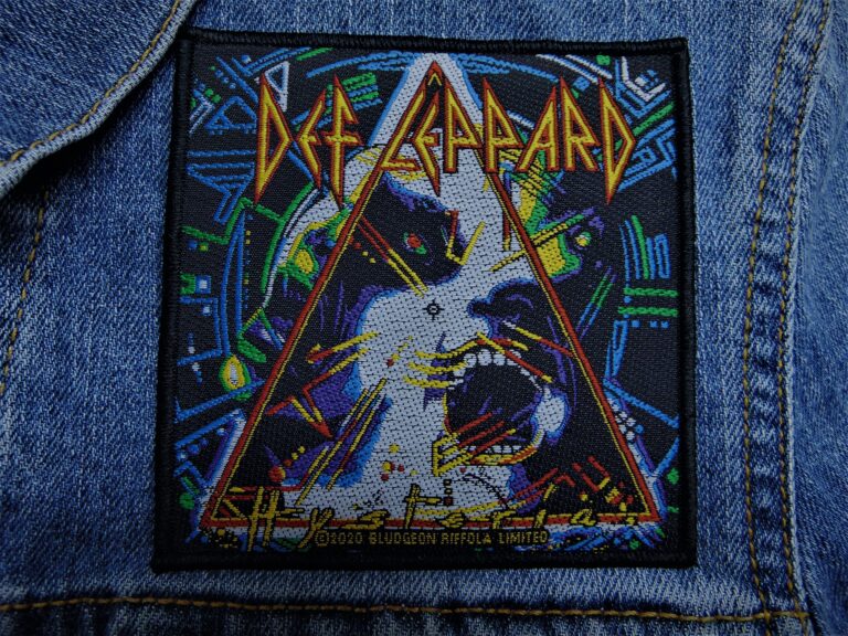 DEF LEPPARD... Official Woven Patch (nwobhm) U.K (3408) - Metal Devastation