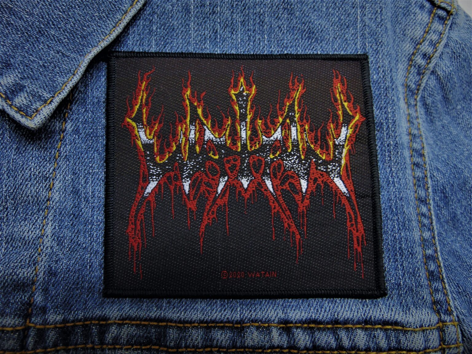 WATAIN... Official Woven Patch (black metal) Sweden (4108) - Metal ...