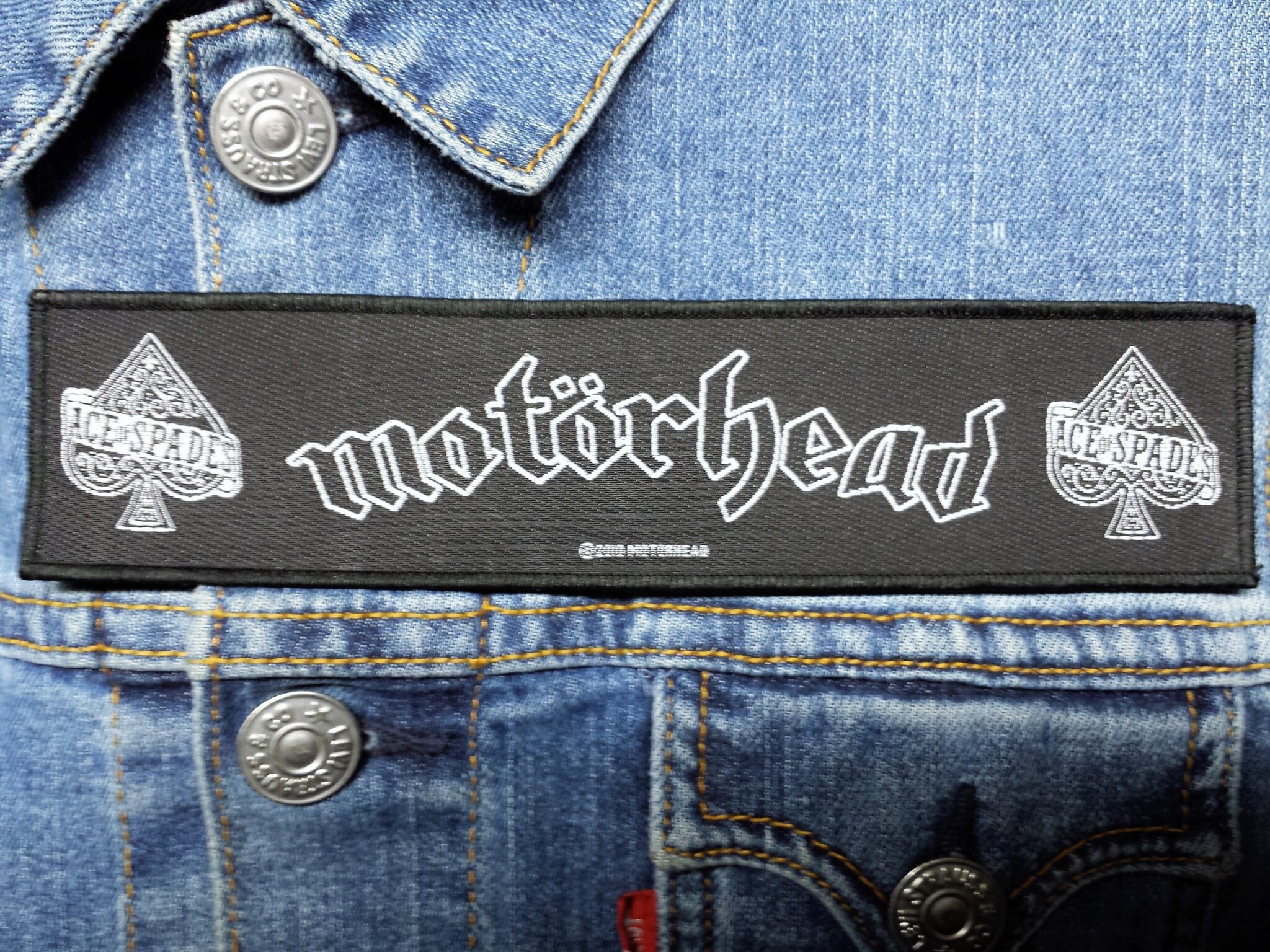 MOTORHEAD... Official Woven Patch (nwobhm) U.K (1612) - Metal Devastation