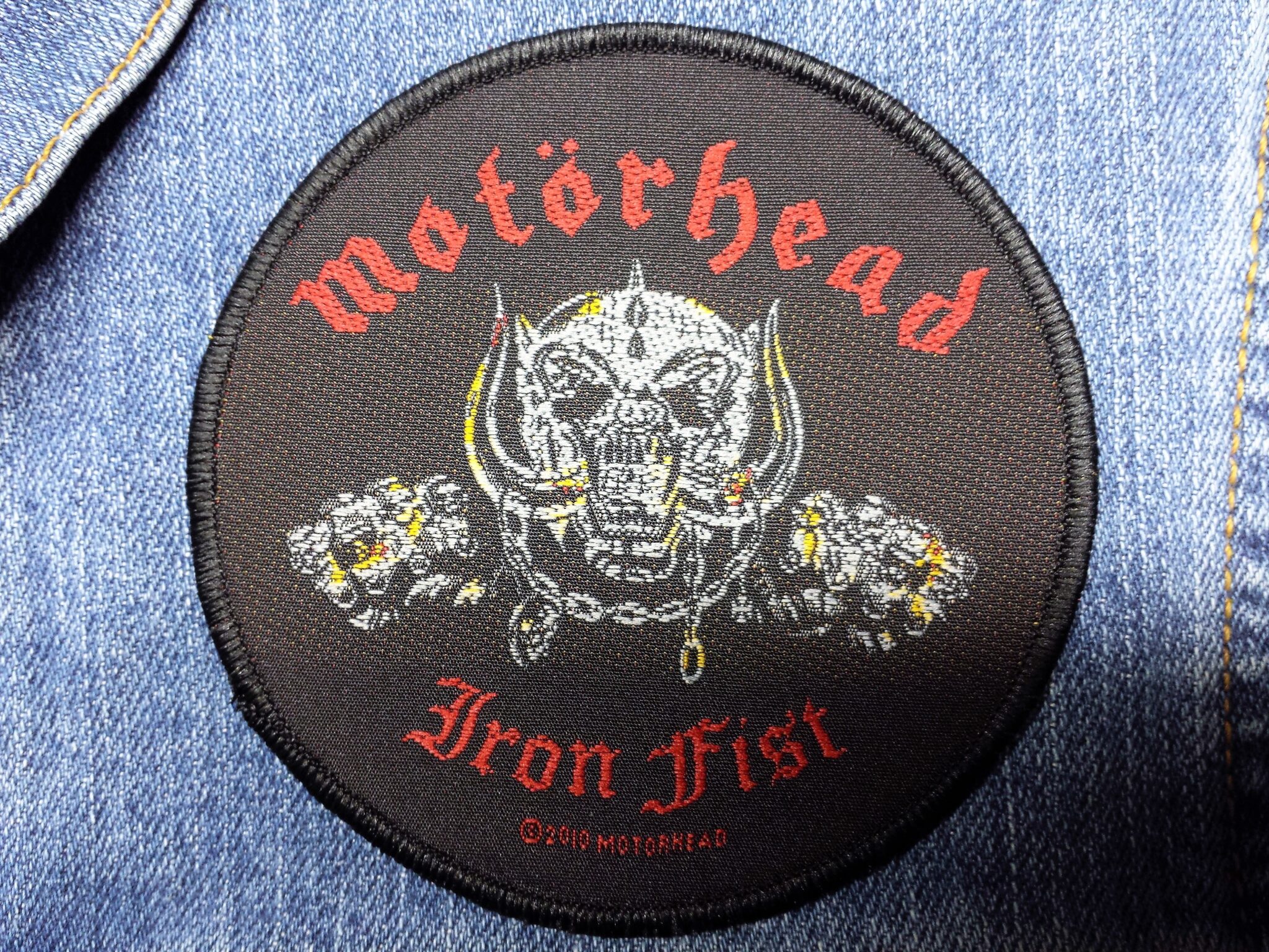 MOTORHEAD... Official Woven Patch (nwobhm) U.K (1532) - Metal Devastation