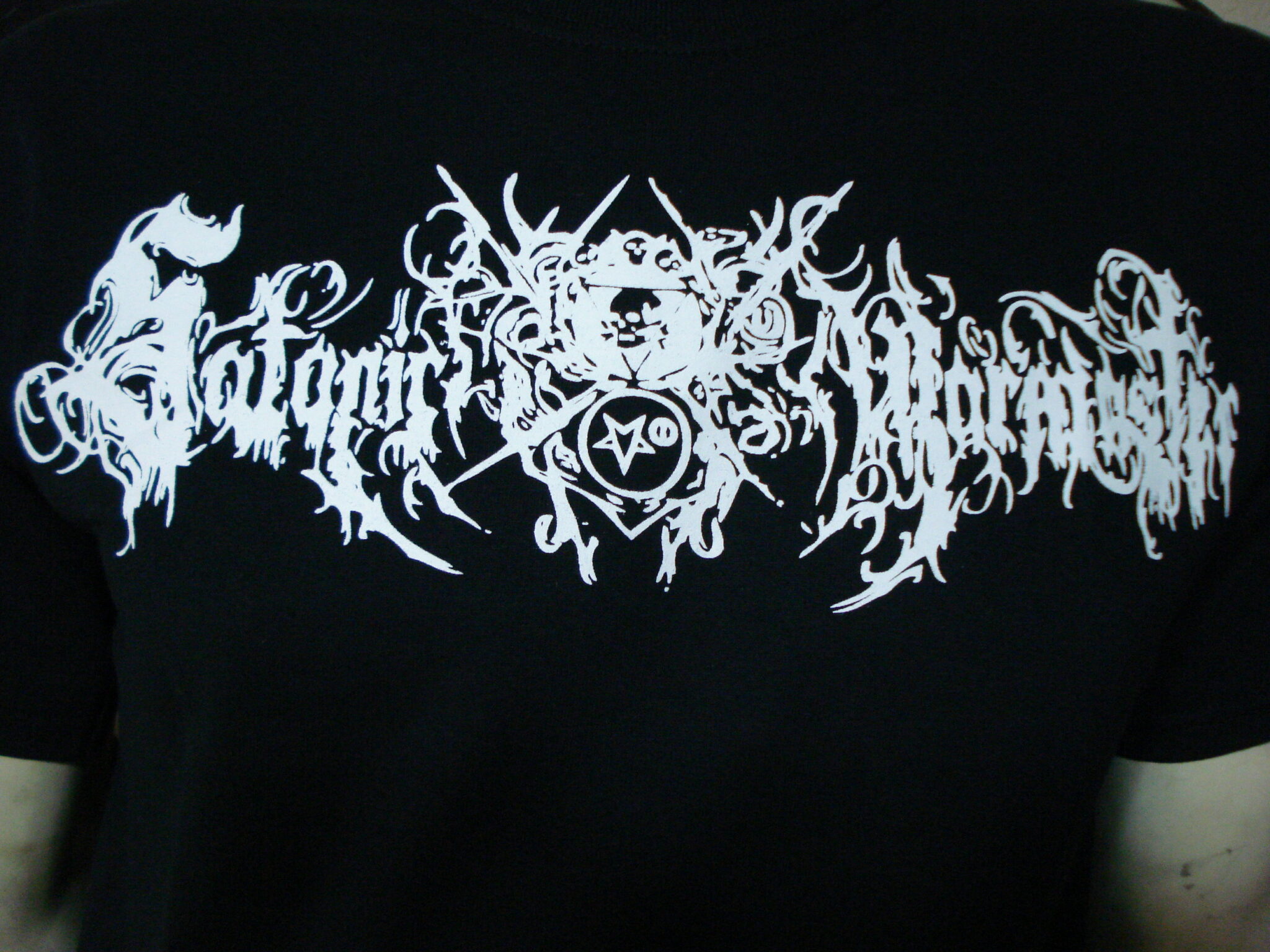 SATANIC WARMASTER Old Logo T-Shirt (black metal) 3