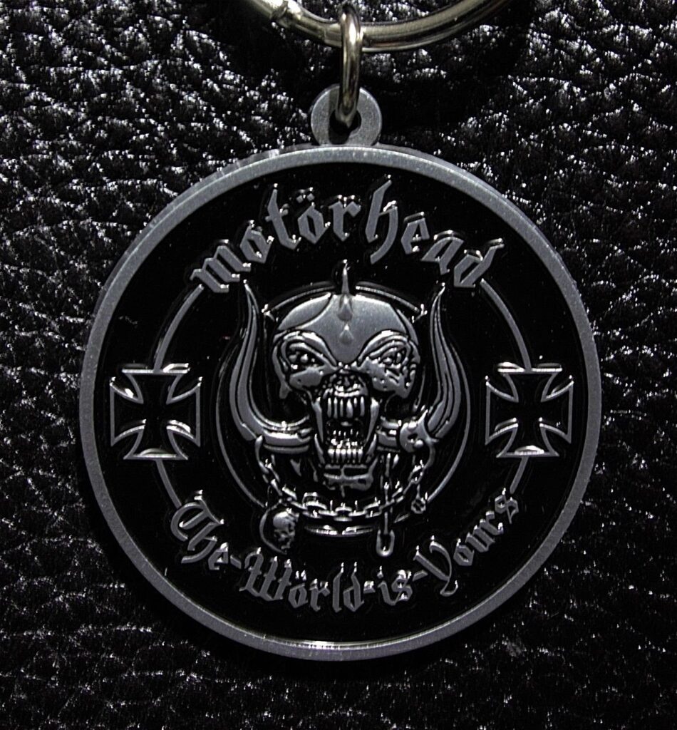 MOTORHEAD ...(heavy metal) Official Keychain (War Pig) 10